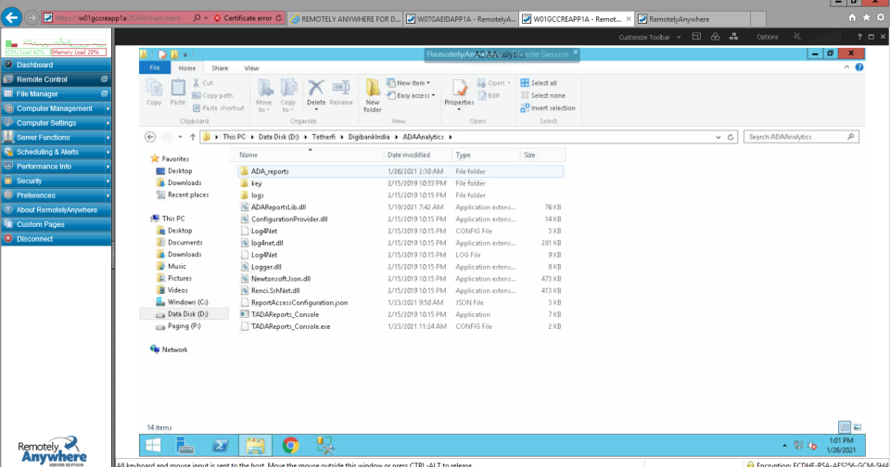 ADA Reports - Tetherfi - Documentation